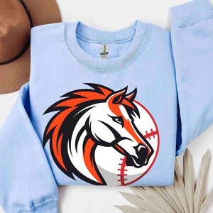 Mustangs Stallions Wild Horses Baseball Svg Png Eps Dxf Stallions ...