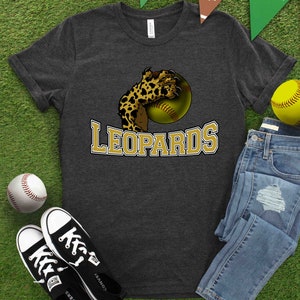 Leopards Softball Team PNG, Leopard Paw Design (digital Download) - Etsy