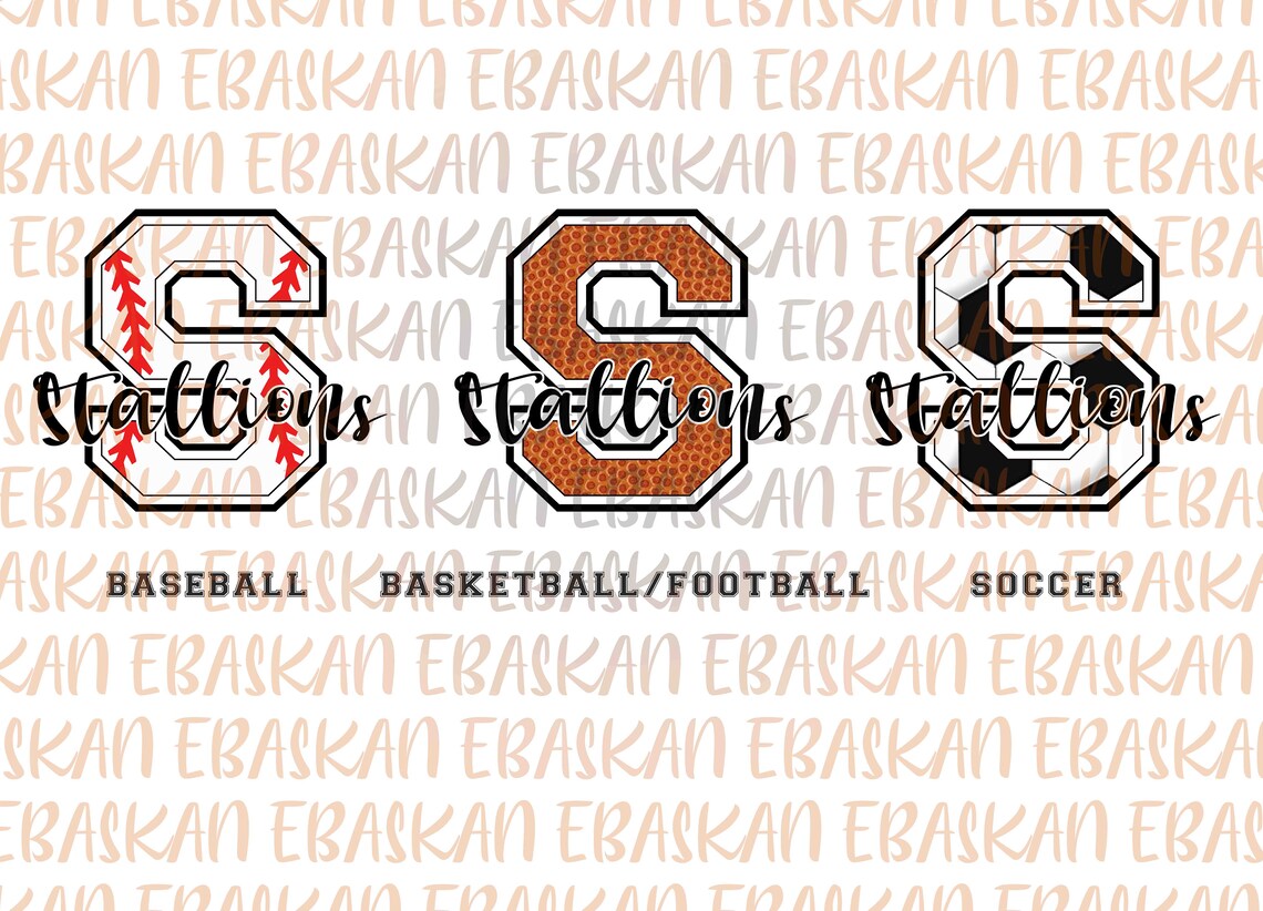 Stallions Athletic Teams Png Svg Go Stallions Basketball - Etsy