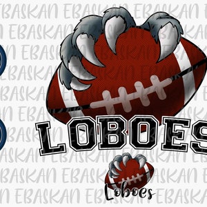 Loboes Football Athletic Teams PNG JPG Go Loboes Football Loboes Paw ...