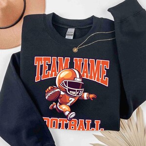 Custom Football Player PNG Personalized Football Team Design ...
