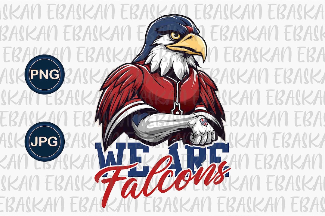 We Are Falcons PNG Falcons Athletics Design, Go Falcons Fly High ...