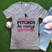 Pitches Be Crazy Baseball SVG PNG EPS Funny Baseball Softball Svg ...