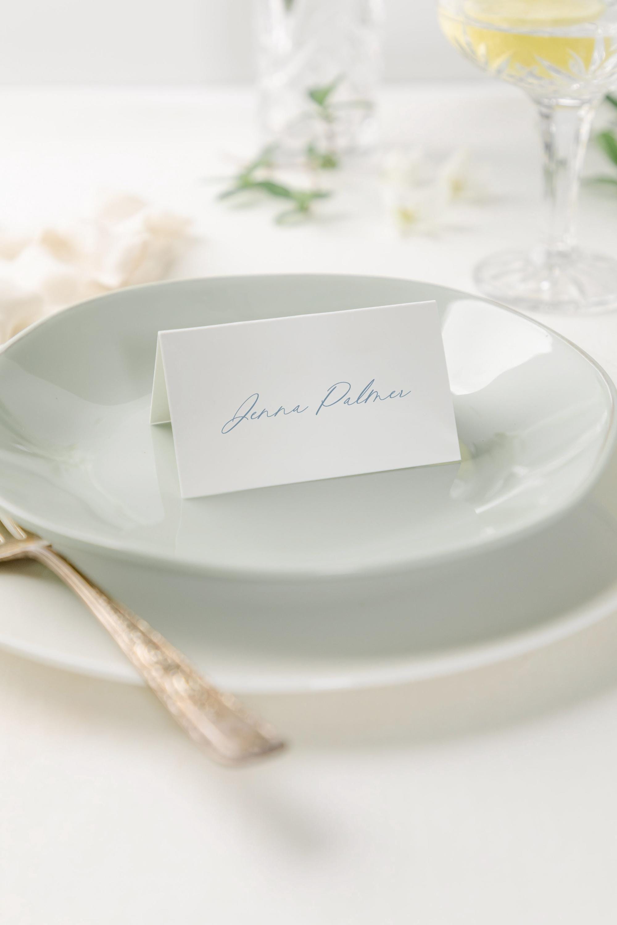 Wedding Place Cards Custom Name Cards, Table Decorations for Wedding ...