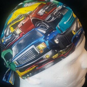 Ford Trucks Tie Back Surgical Scrub Hat - Etsy