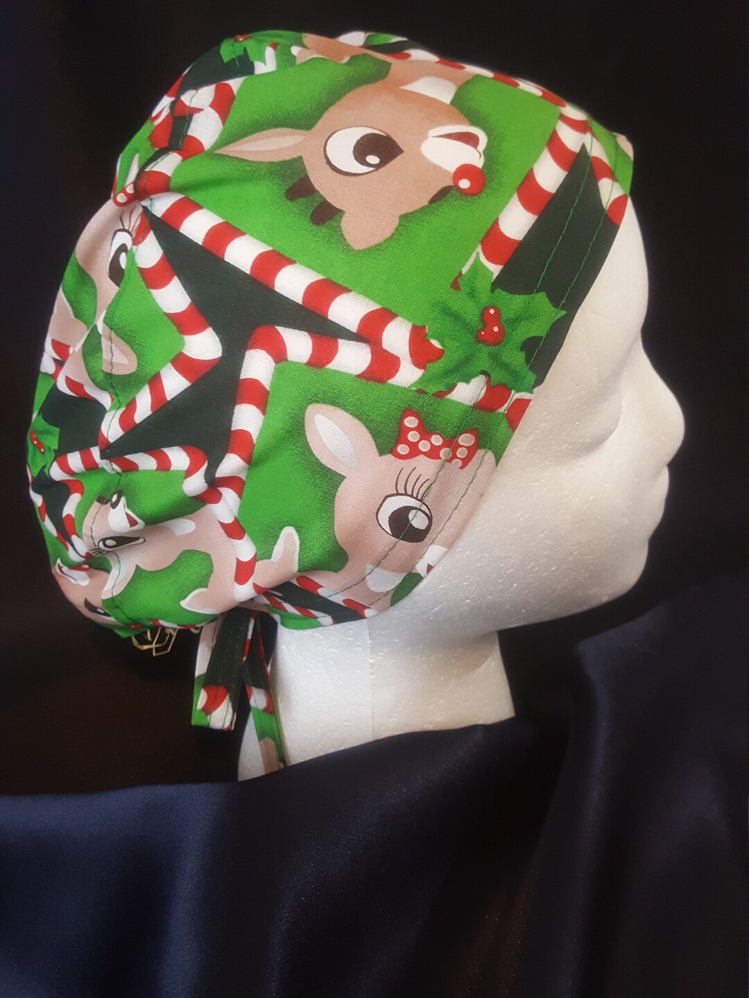 Christmas Rudolph the Red Nosed Reindeer in Red and Green Rudy - Etsy