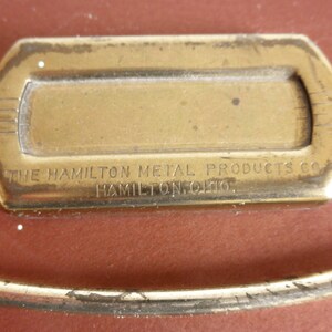 Vintage Porta File Check Box With Key by Hamilton Metal Products Co ...