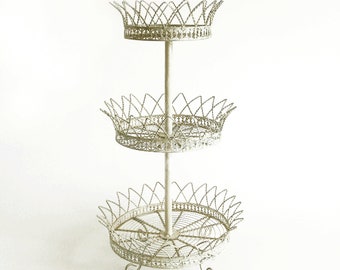 3 Tiered Wire Baskets - Etsy