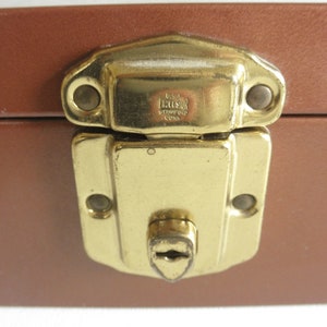 Vintage Porta File Check Box With Key by Hamilton Metal Products Co ...