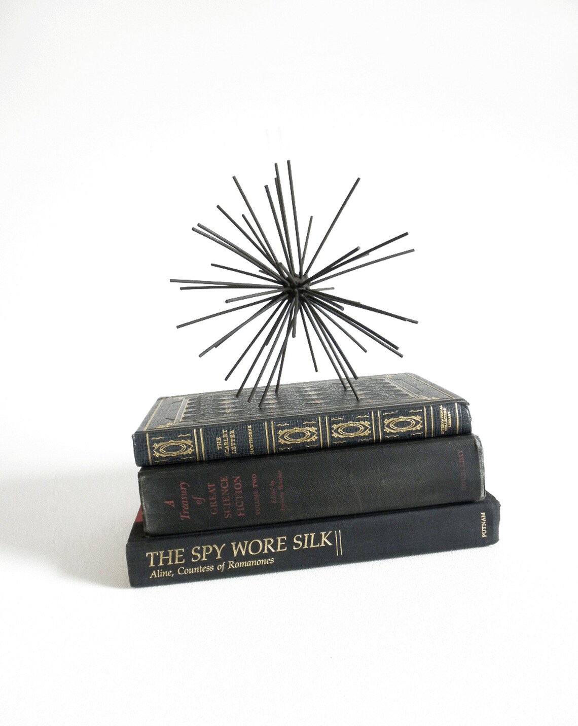 Vintage Metal Spike Ball Art Sculpture Steel 6.5 - Etsy