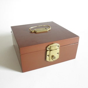 Vintage Porta File Check Box With Key by Hamilton Metal Products Co ...
