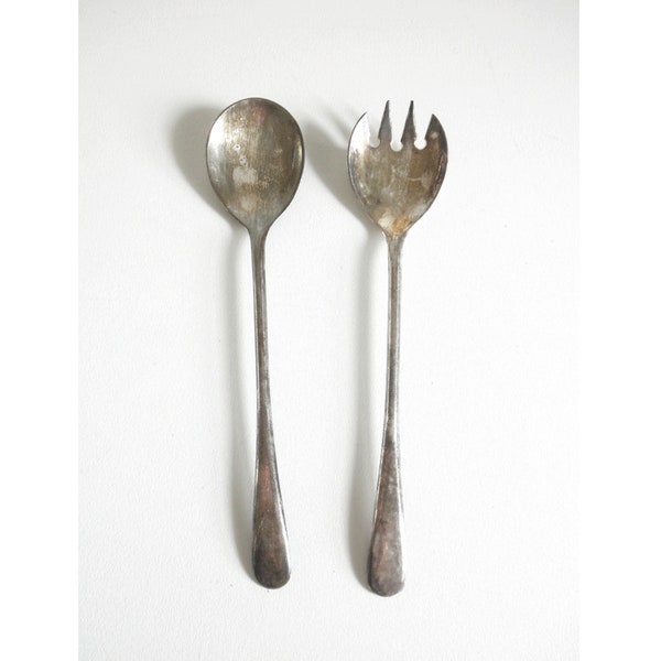 Silver Plate Serving Spoon - Etsy