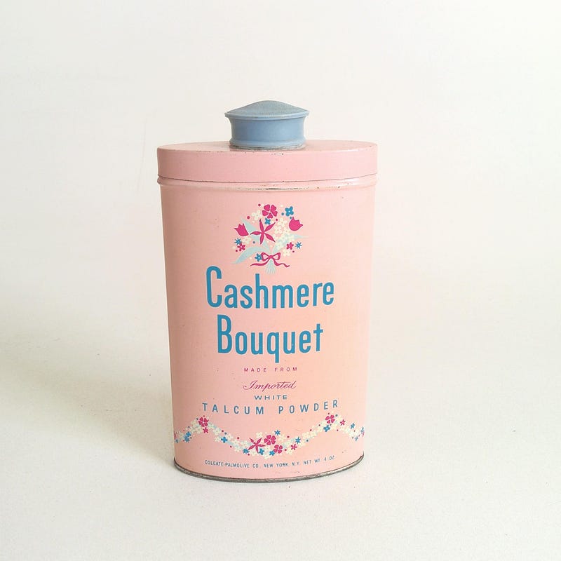Talcum Powder Tin - Etsy