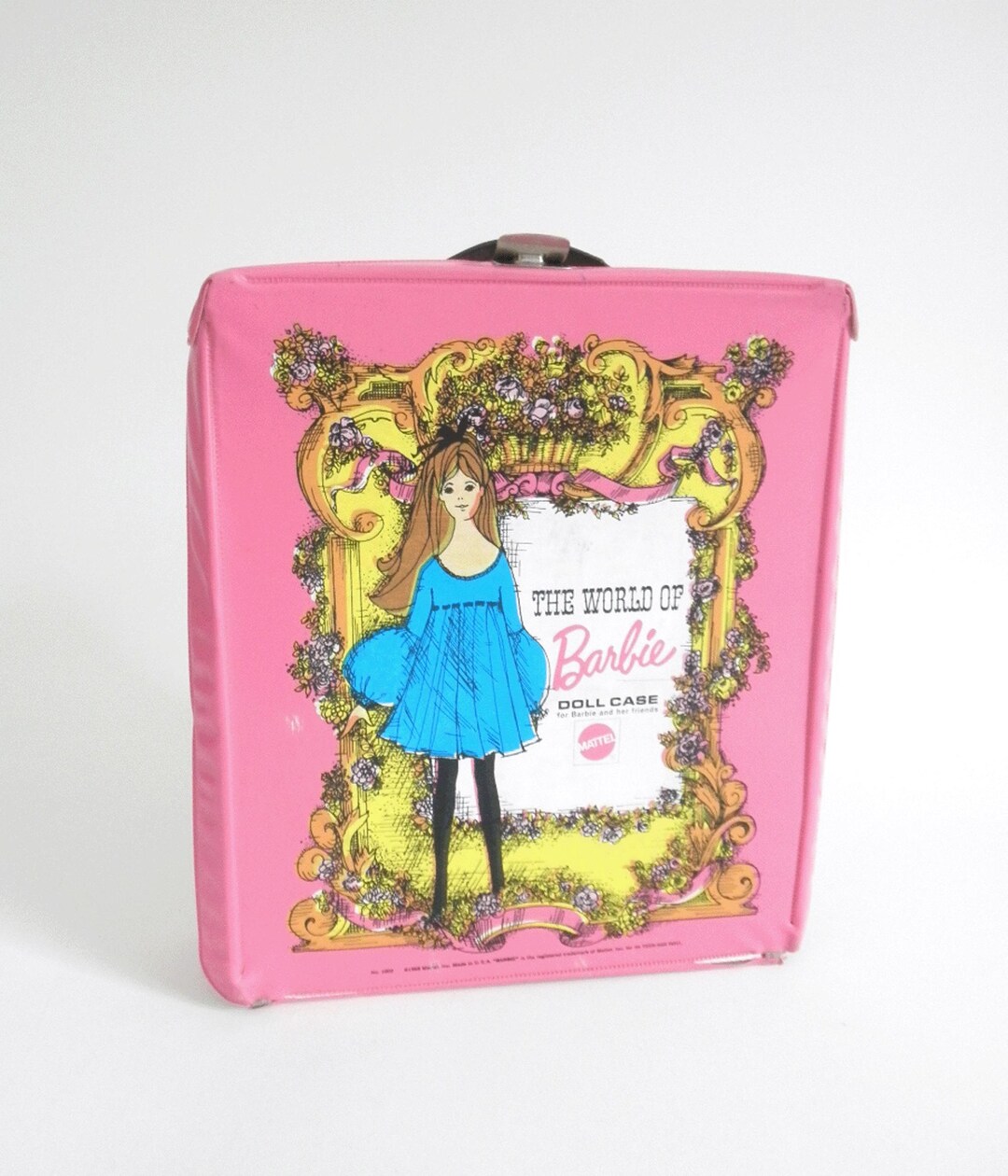 Vintage 1968 Mattel Barbie Doll Case- the World of Barbie Doll Case ...
