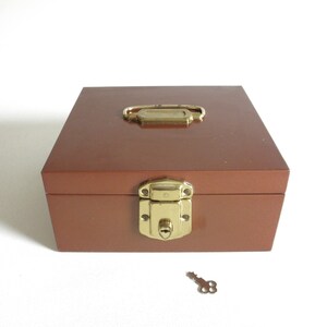 Vintage Porta File Check Box With Key by Hamilton Metal Products Co ...