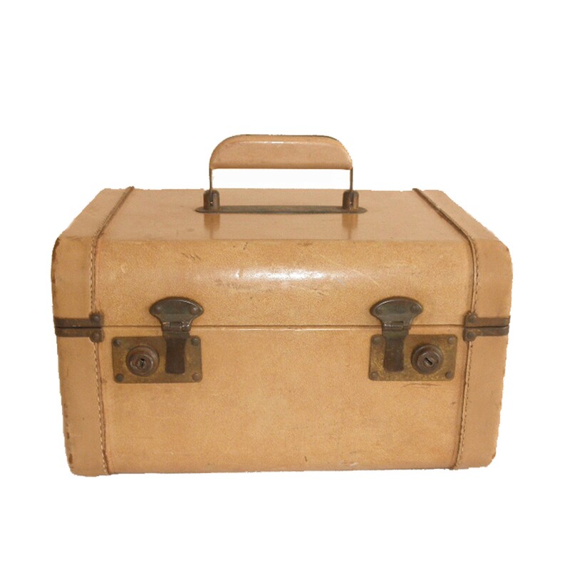 Leather Train Case - Etsy