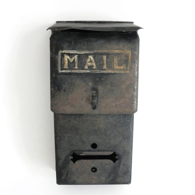 Antique Mailbox - Etsy