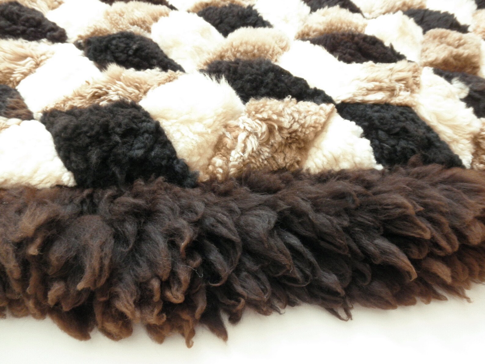Vintage Genuine Llama Alpaca Fur Rug/ Wall Hanging Handmade | Etsy