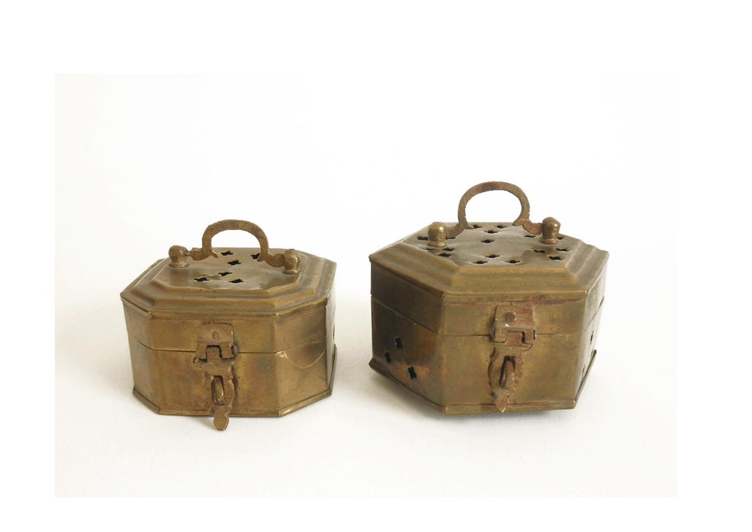 Vintage Brass Cricket Boxes - Etsy