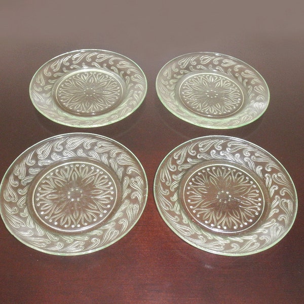 Glass Plate Flower - Etsy