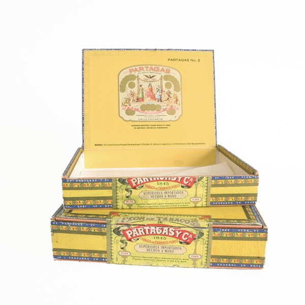 Vintage Cigar Box - Etsy