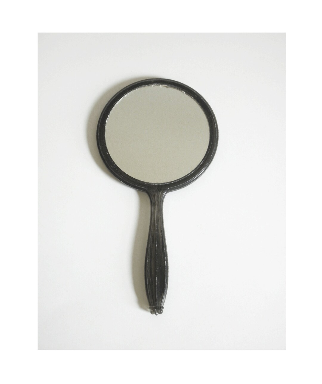 Vintage Vanity Hand Mirror Ornate Gray Acrylic Hand Mirror, Double ...