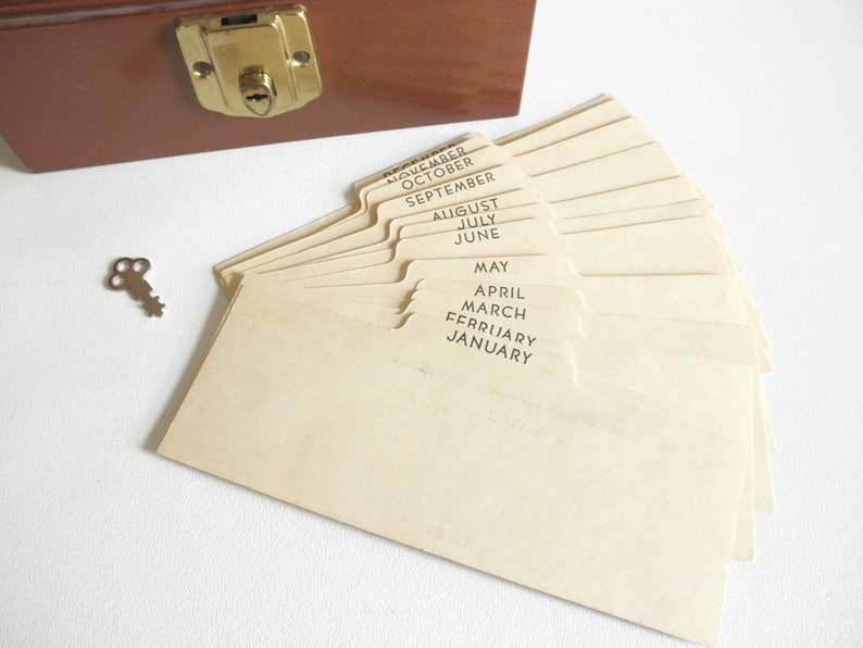 Vintage Porta File Check Box With Key by Hamilton Metal - Etsy