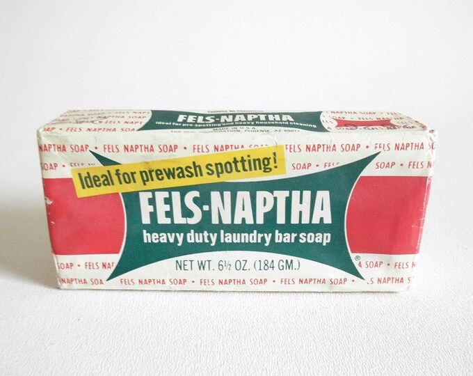 Vintage 1960s Fels-naptha Laundry Bar Soap- Unopened in Original Paper ...