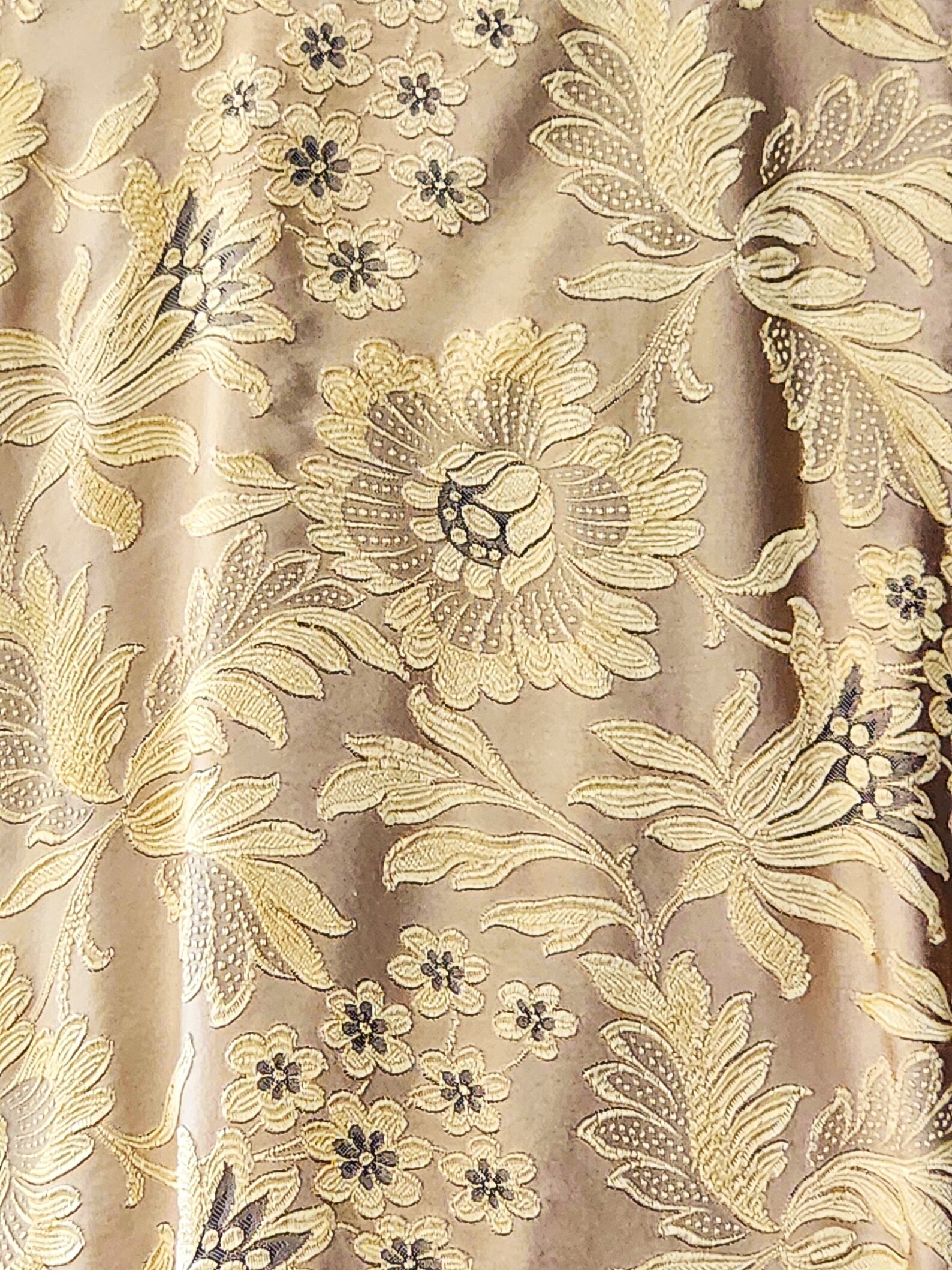 Upcycled Gold Fringed Duster. Kimono. Plus Size - Etsy
