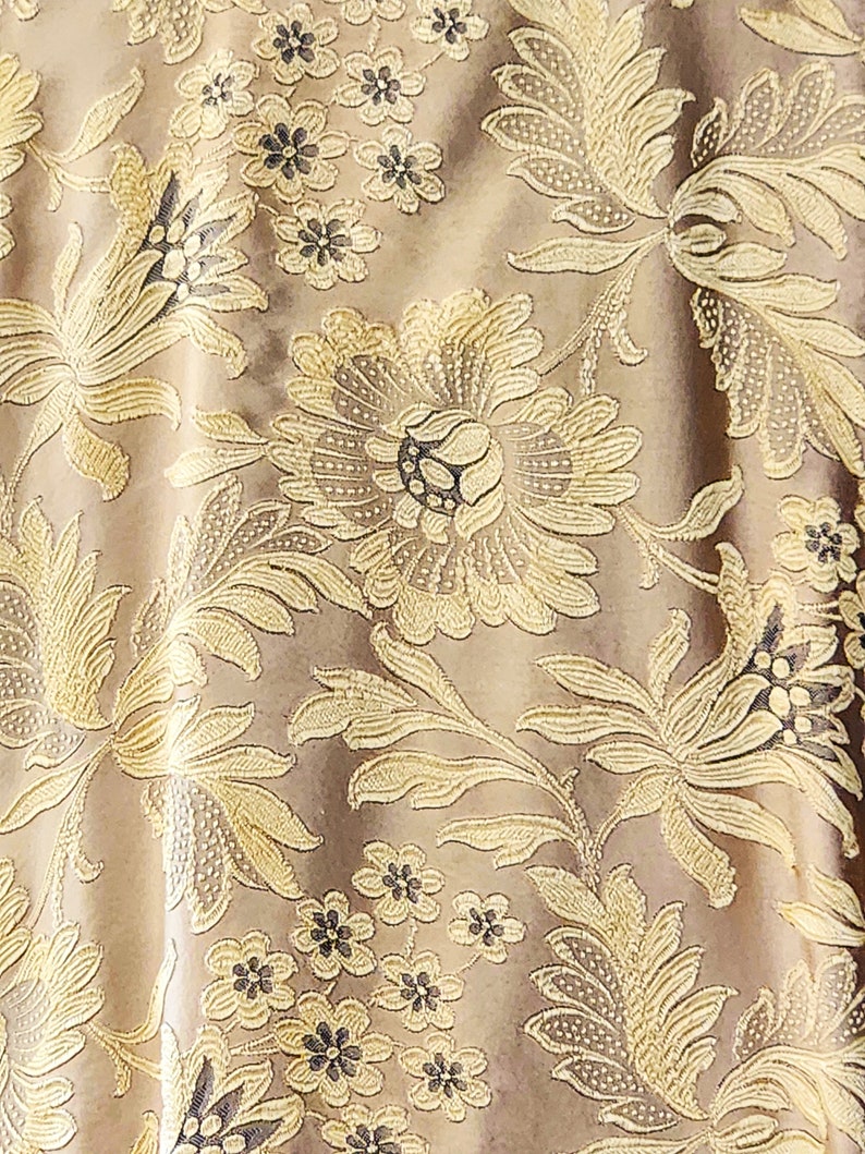 Upcycled Gold Fringed Duster. Kimono. Plus Size - Etsy