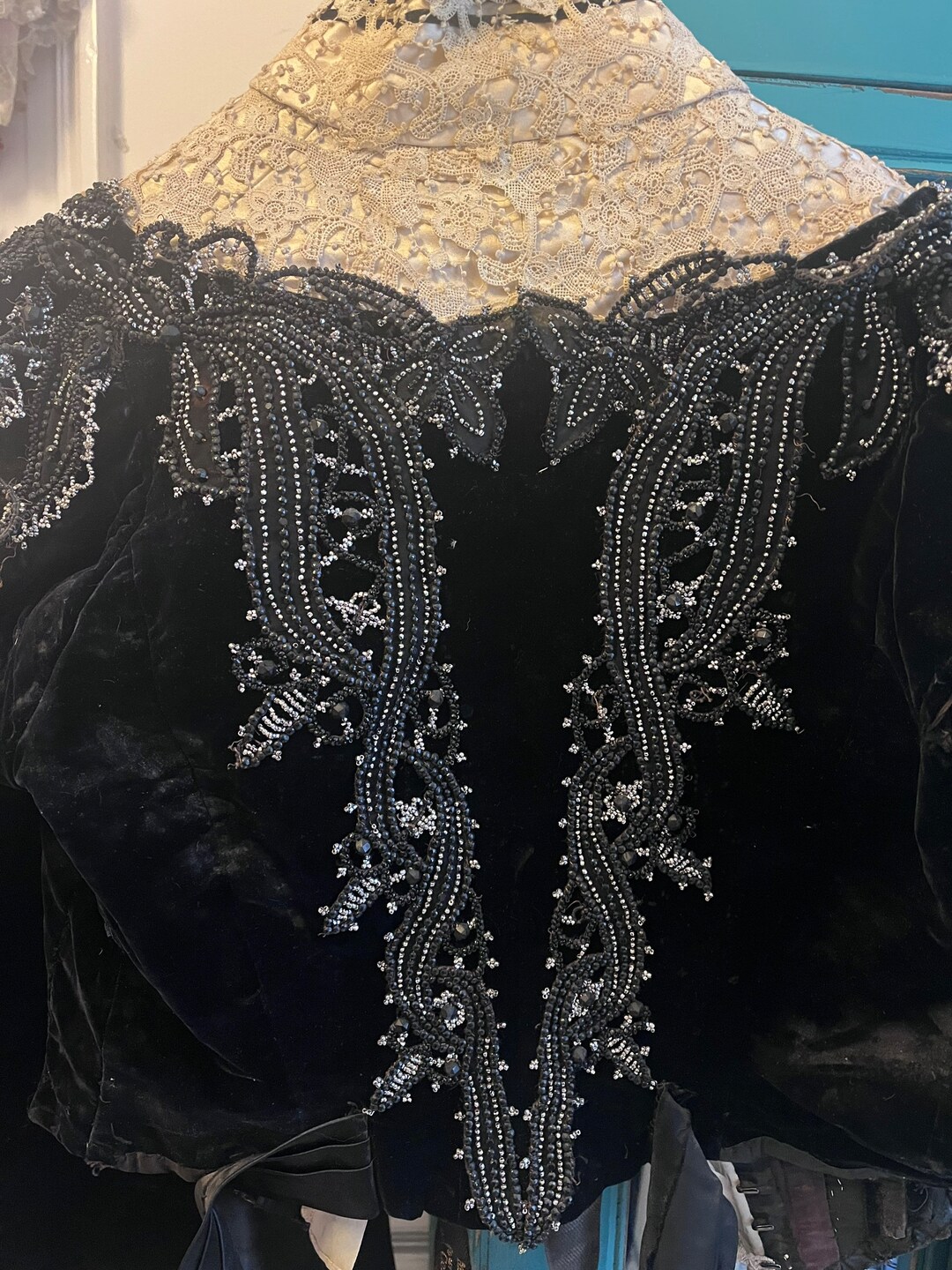 Victorian Bodice, Very Beautiful but VERY Tender and Falling Apart - Etsy