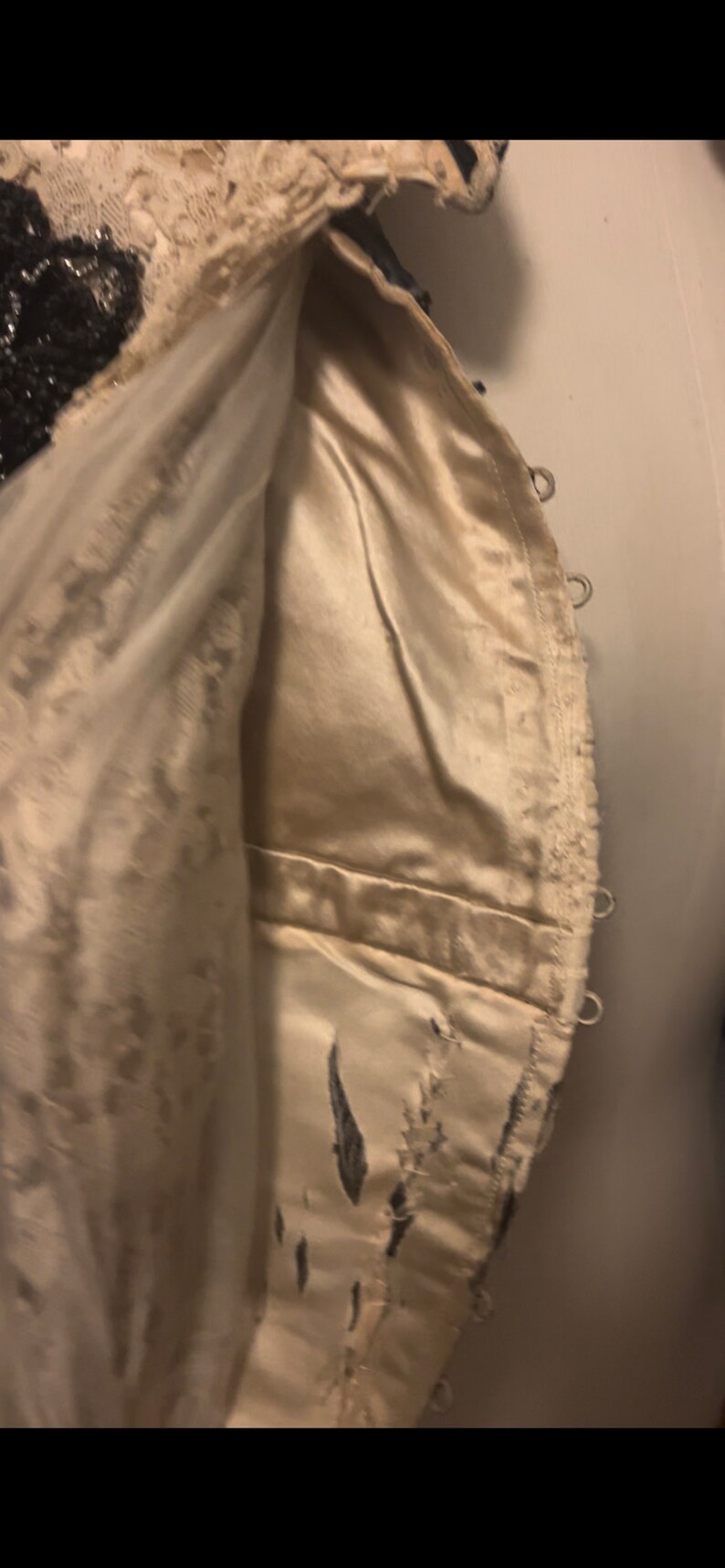 Victorian Bodice, Very Beautiful but VERY Tender and Falling Apart - Etsy