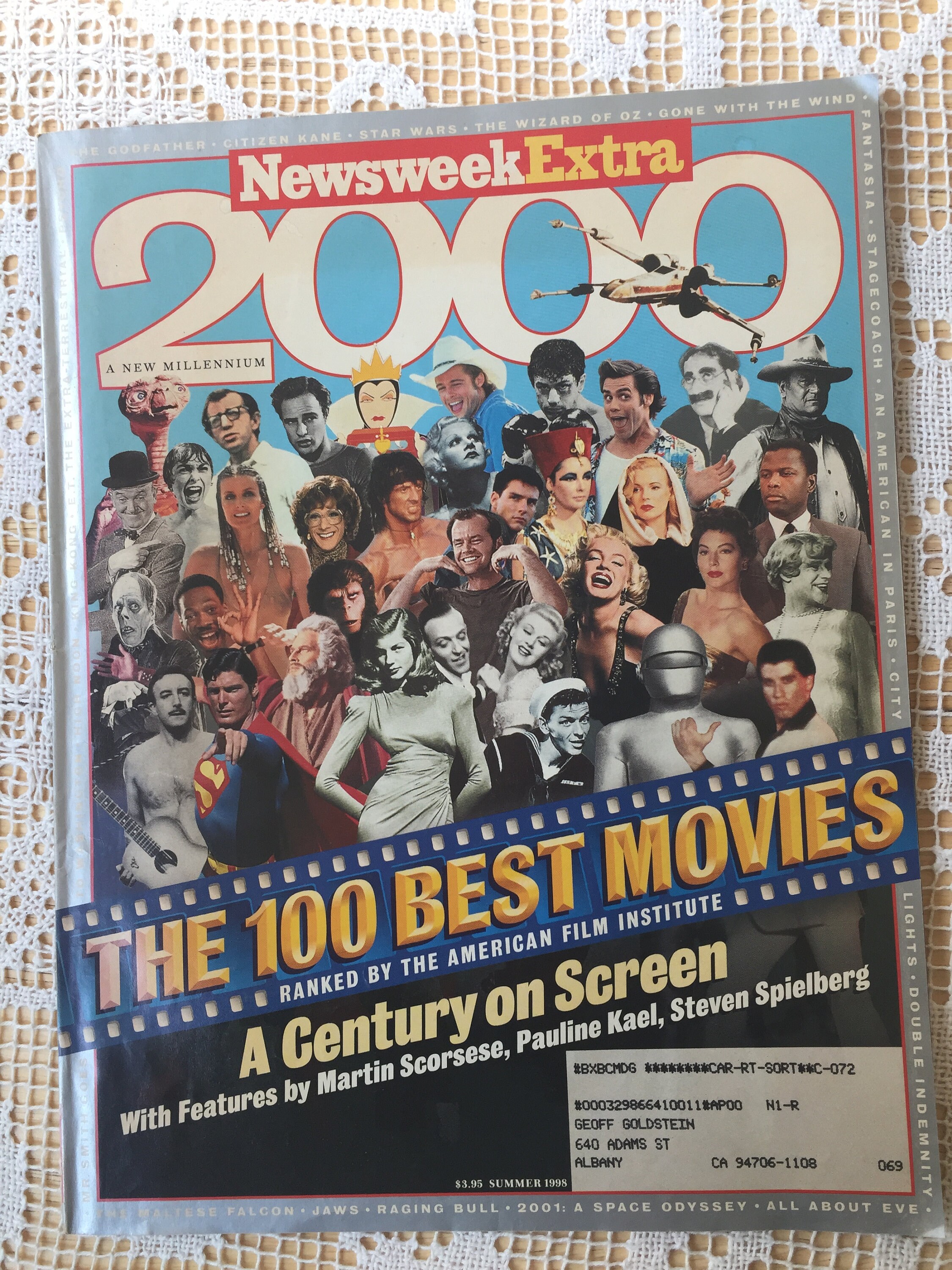 NEWSWEEK EXTRA the 100 Best Movies of the 20th Century Ranked - Etsy newsweek-extra-the-100-best-movies-of-the-20th-century-ranked-etsy