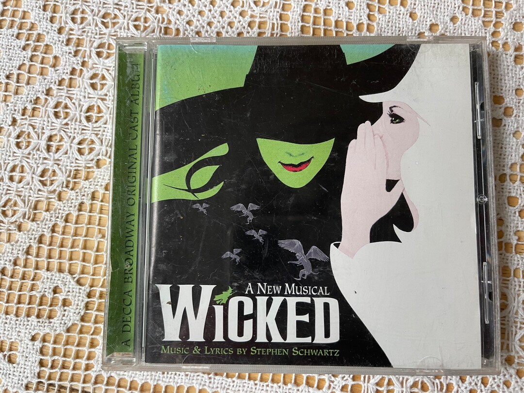CD Wicked: Broadway Original Cast Album From 2003 Starring Idina Menzel ...