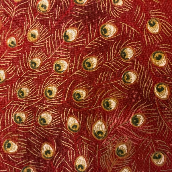 Feather Print Fabric - Etsy