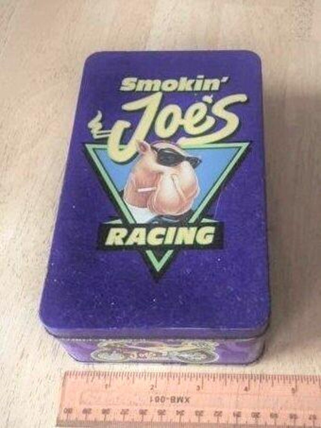 Vintage Joe Camel Large, Matchbox Tin. "smokin' Joe's Racing" Box ...