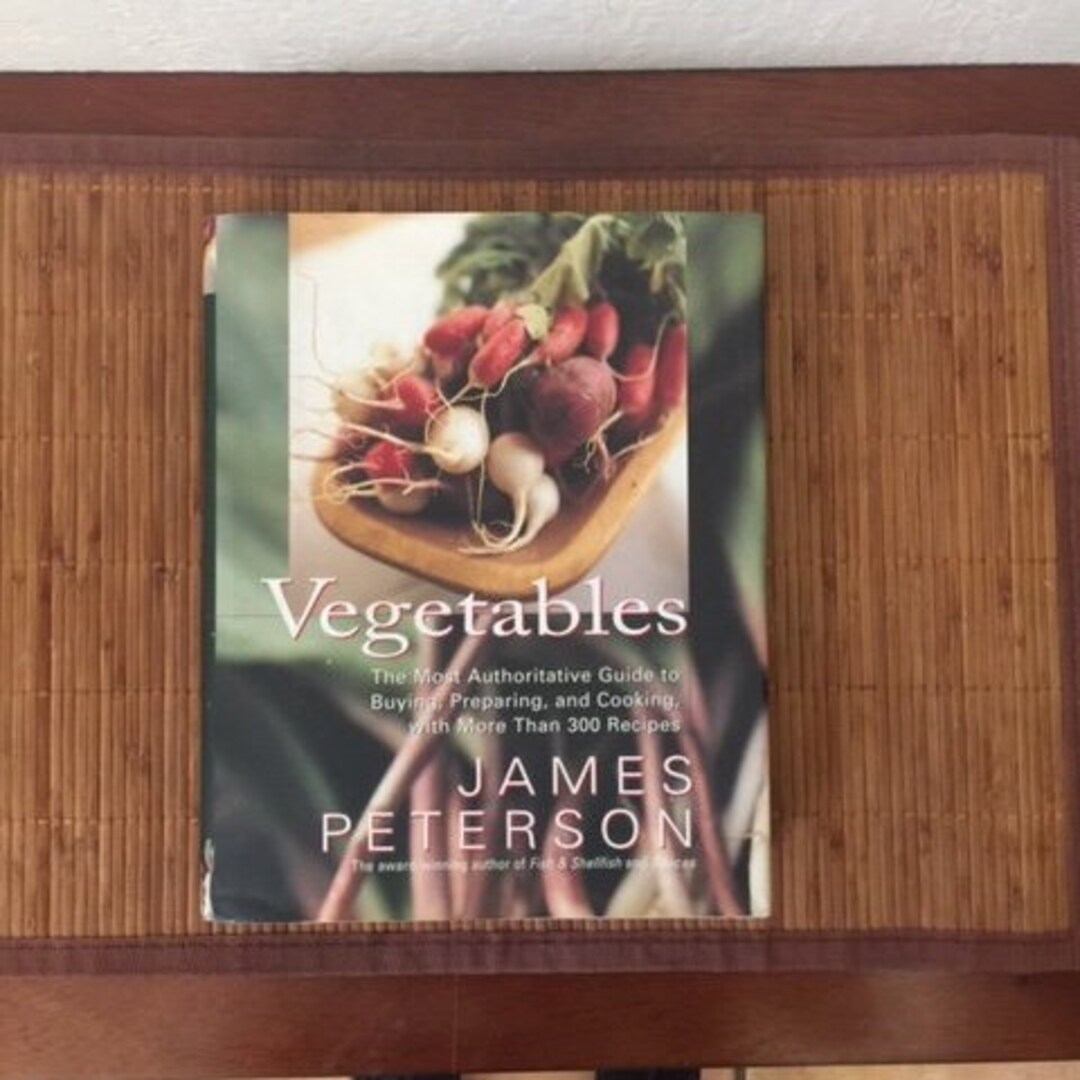 Hardcover Cookbook, vegetables Large-format Full Color Recipes by Award ...