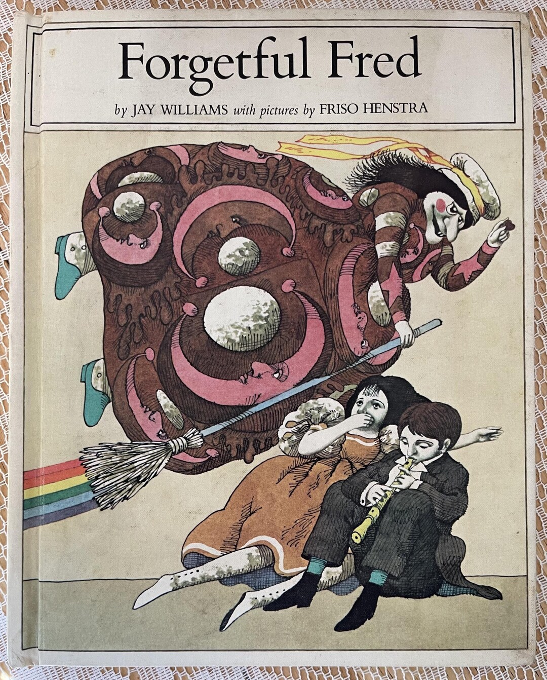 Vintage Children's Book From 1974, Forgetful Fred Has Wonderful Artwork ...