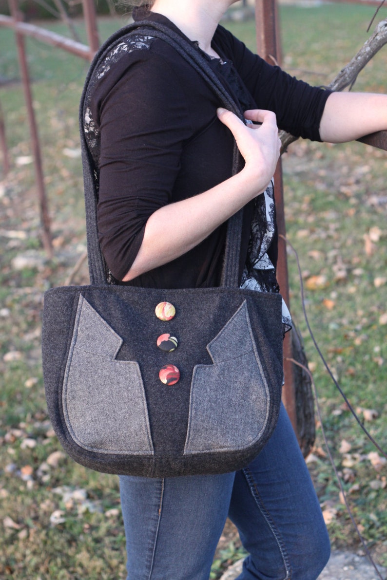 Felted Wool Purse, Felted Purse, Wool Purse, Handmade Felted Wool Purse ...