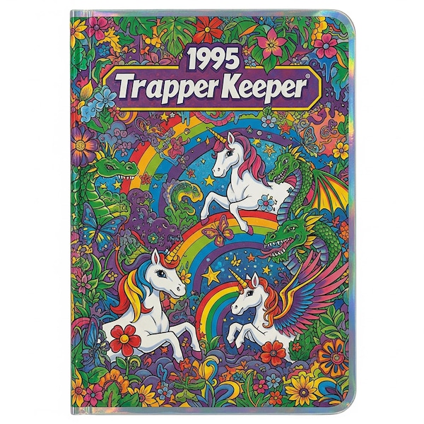 Lisa Frank Trapper Keeper - Etsy