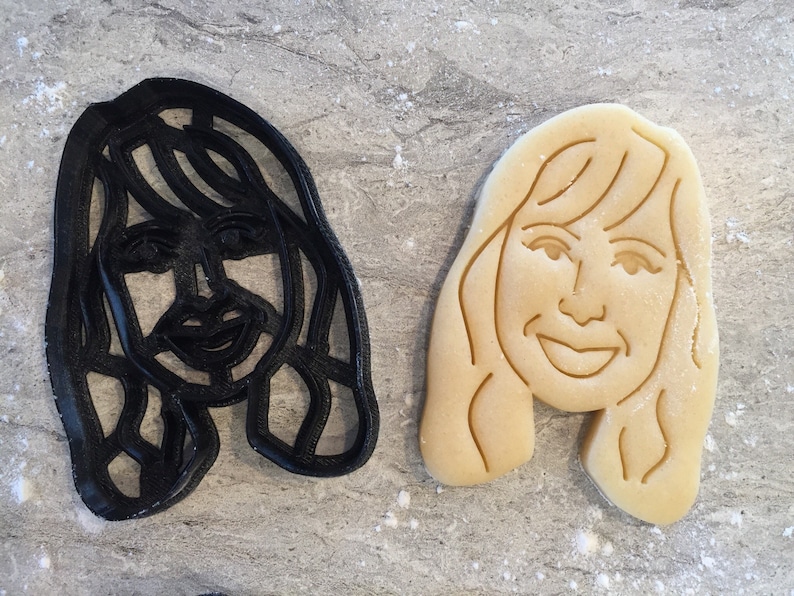 Custom Face Cookie Cutters - Etsy