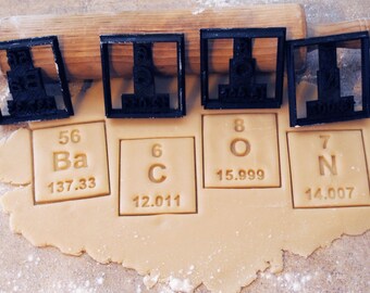 Bacon Periodic Table - Etsy