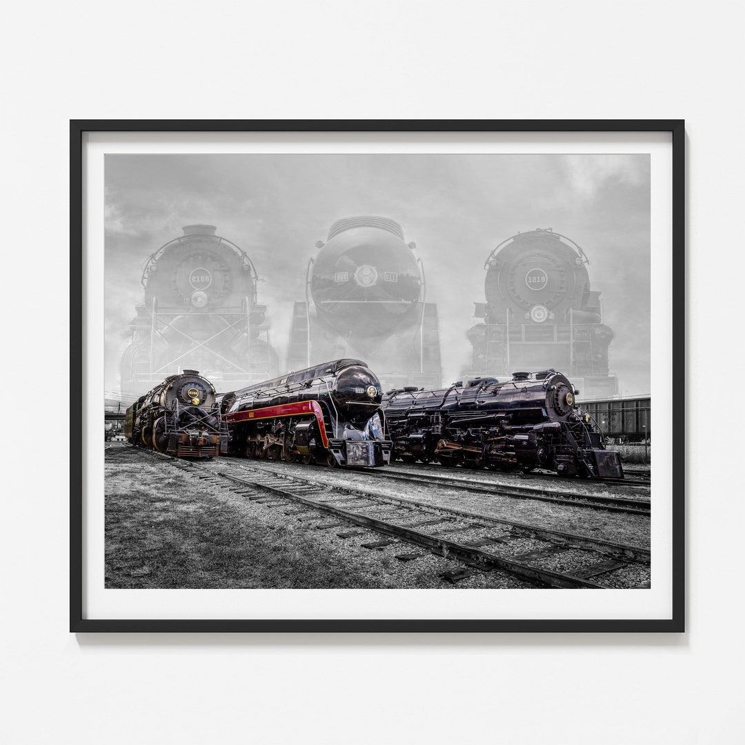 Big 3 Locomotive, J611, 1218, 2156 Locomotive, Steam Engine, Train ...