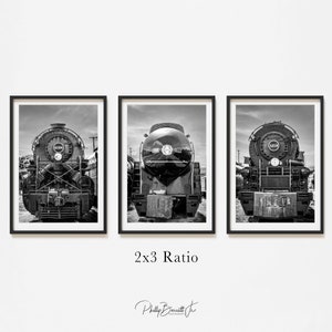 Norfolk and Western J 611, Locomotive, Steam Engine, Roanoke Print ...