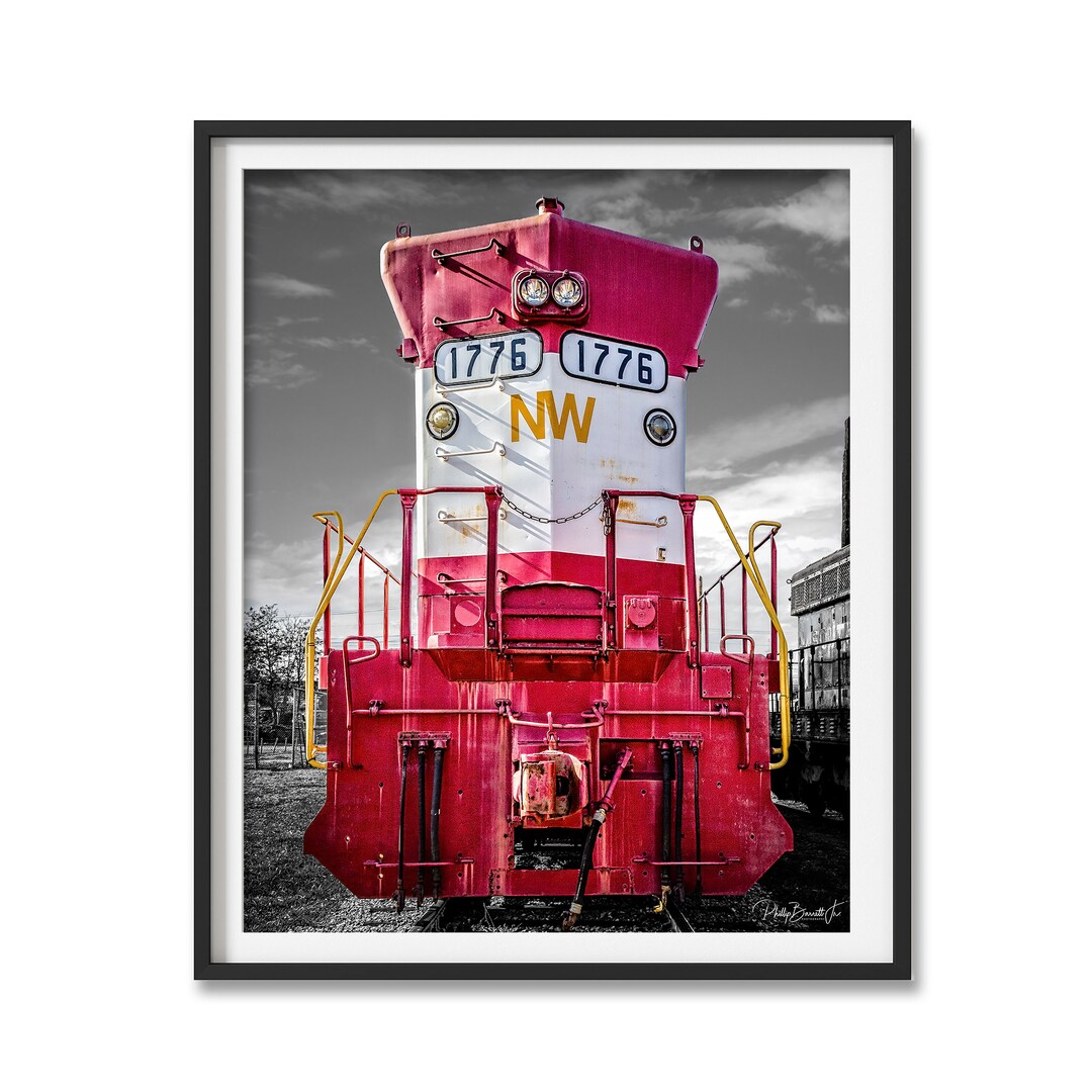 NW 1776 Locomotive E, NW 1776 Train, Norfolk and Western Train, Train ...