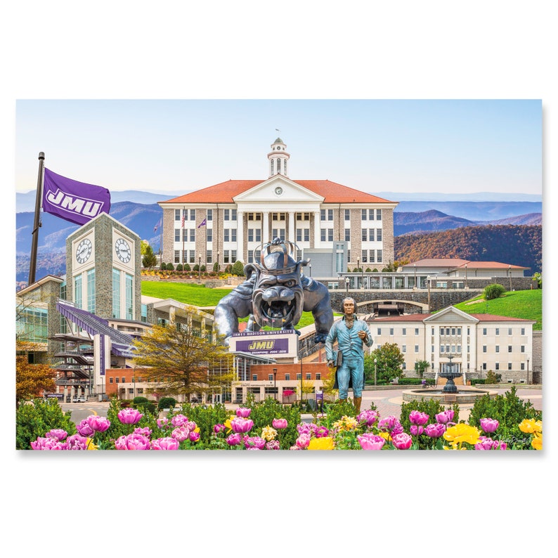 James Madison University, JMU Print, James Madison, Harrisonburg, JMU ...