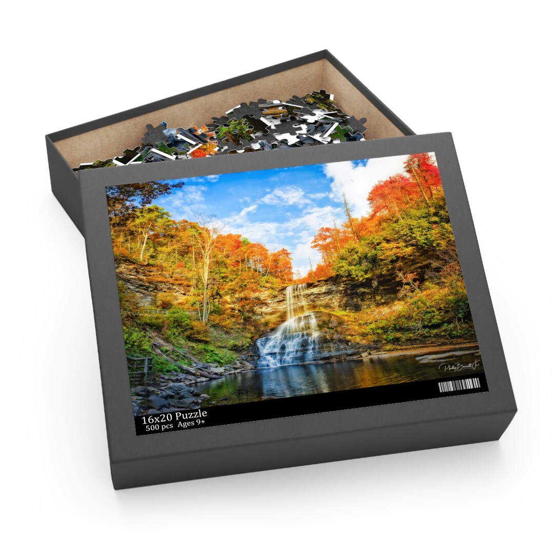 Cascade Falls, Virginia, Puzzle, Cascade Falls Puzzle, Photo Puzzle ...