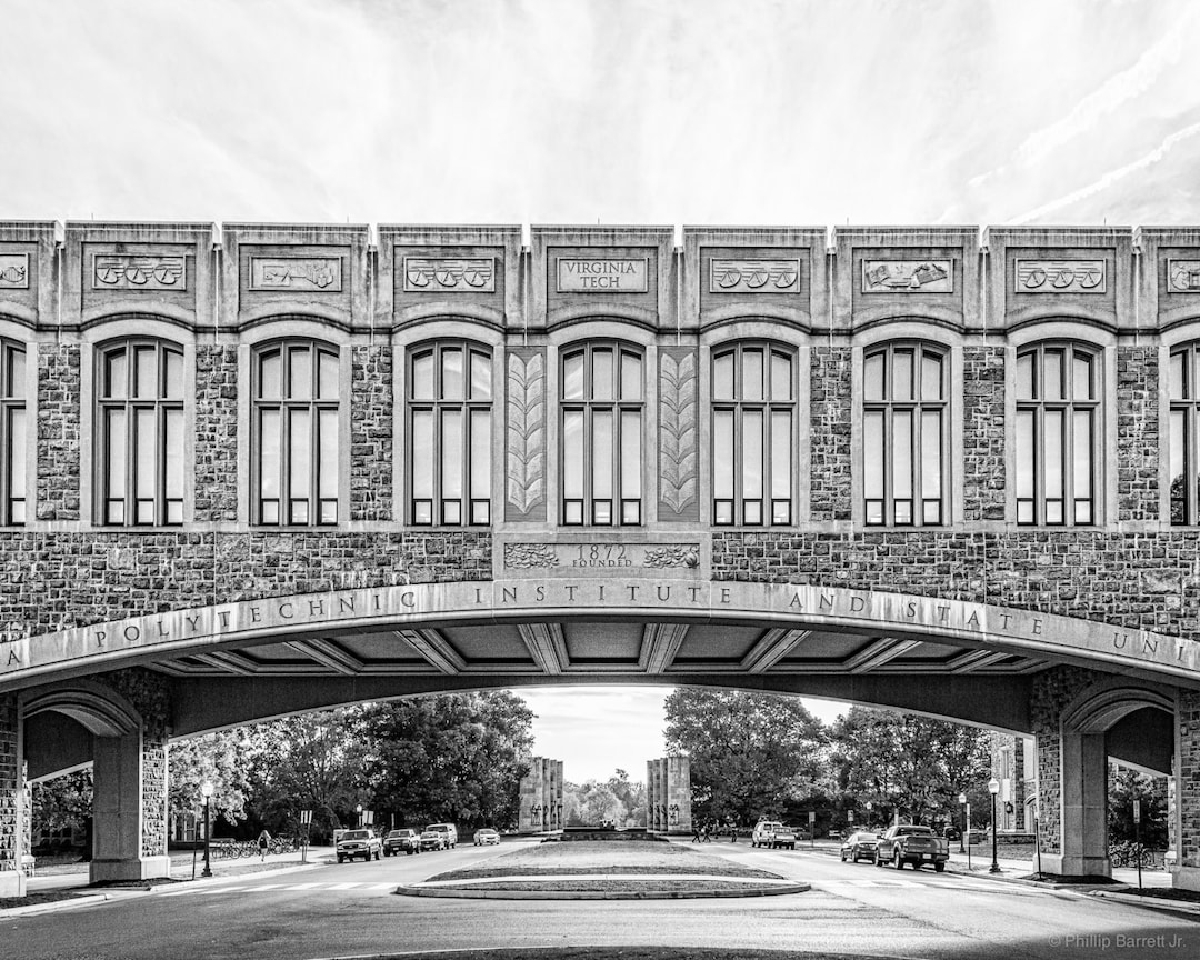 Torgersen Hall, Blacksburg Virginia, Blacksburg Print - Etsy