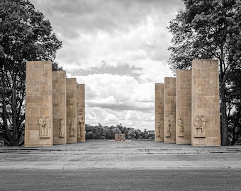 The War Memorial Chapel- Virginia Tech Campus - Etsy