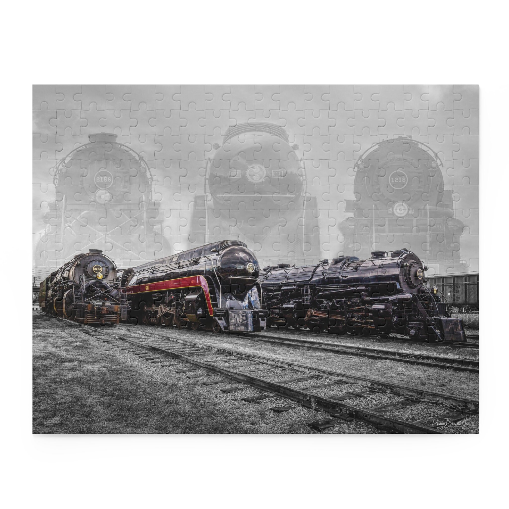 J 611 Puzzle, Train Puzzle, Locomotive Puzzle, 611 Puzzle, Jigsaw ...